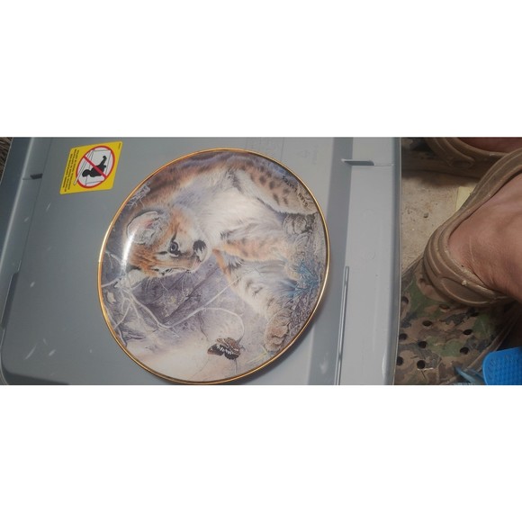 edwin m knowles | Wall Decor | Vintage Edwin M Knowles 989 The Cougar ...